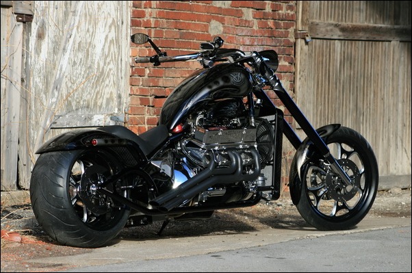 Four great motorcycle of the V8 Choppers ~ MegaMachine